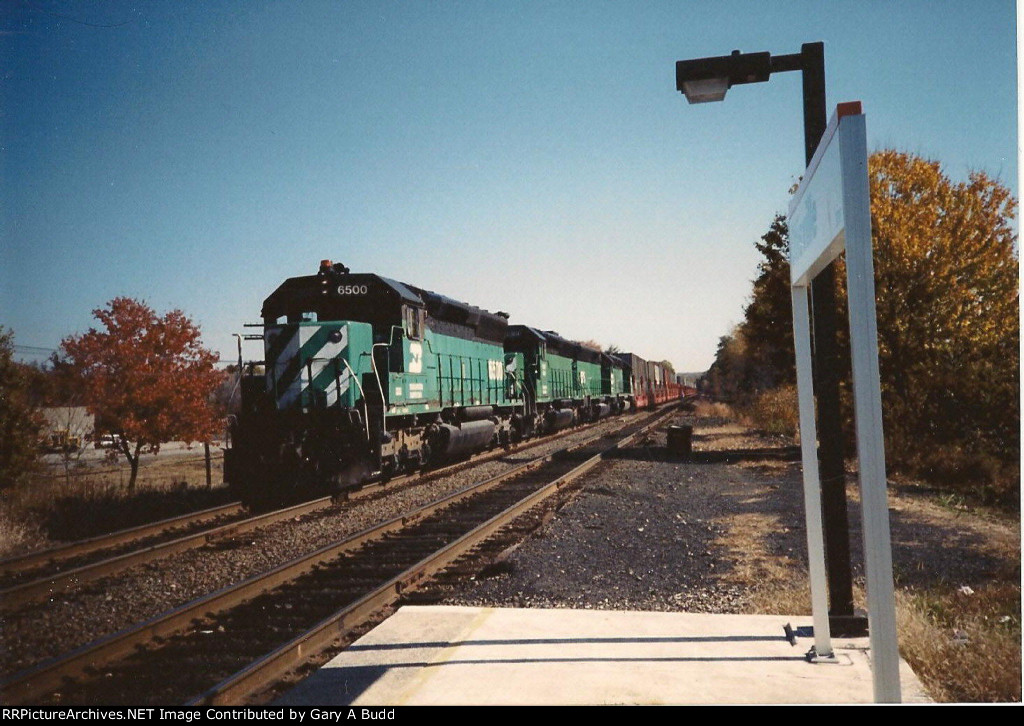 NYS&W SD45 6500 SEALAND STACK TRAIN